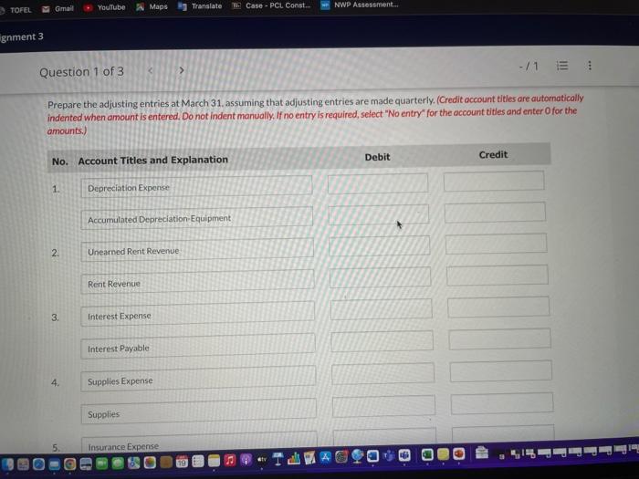 Solved View Policies Current Attempt in Progress The ledger | Chegg.com