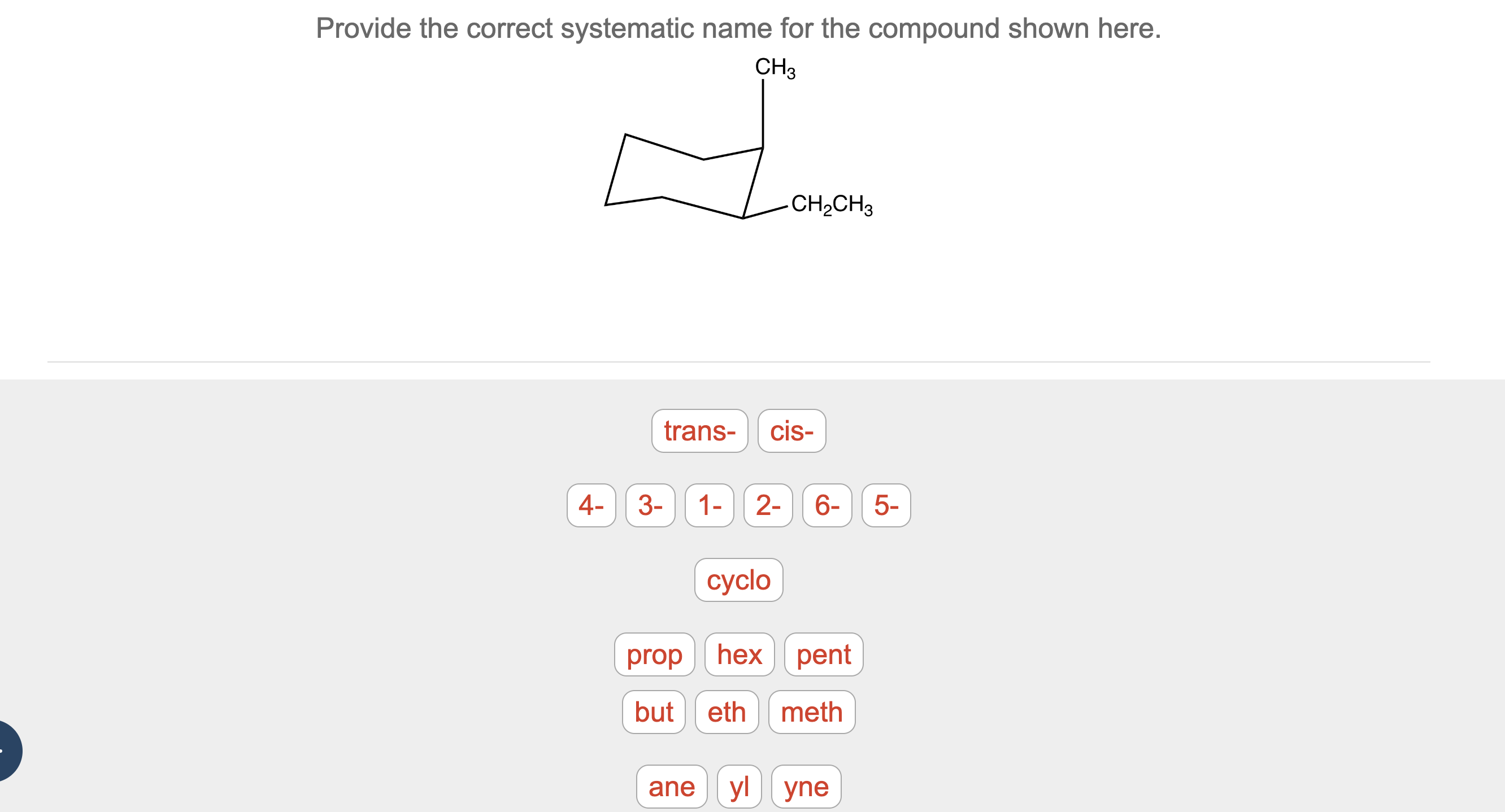 Solved Provide the correct systematic name for the compound | Chegg.com