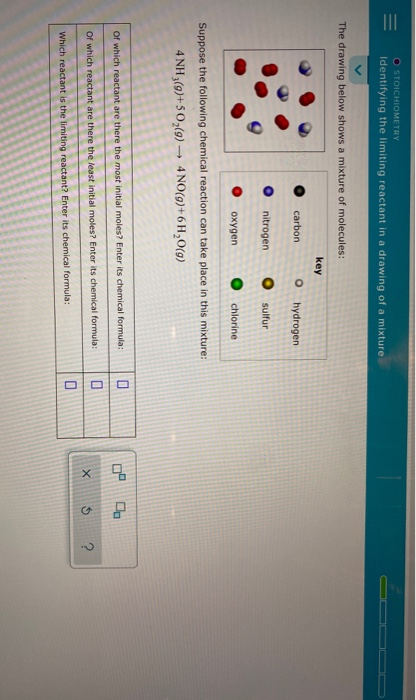 Solved O STOICHIOMETRY Identifying the limiting reactant in | Chegg.com