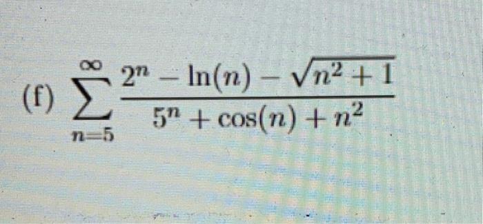 Solved Use The Direct Comparison Test Or The Limit
