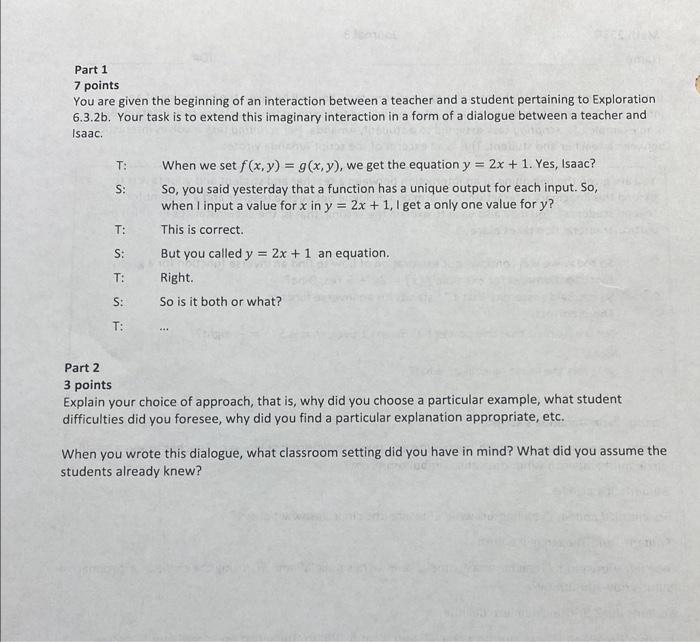 Solved Math 2330 Journal 3 Name In this assignment, you will | Chegg.com