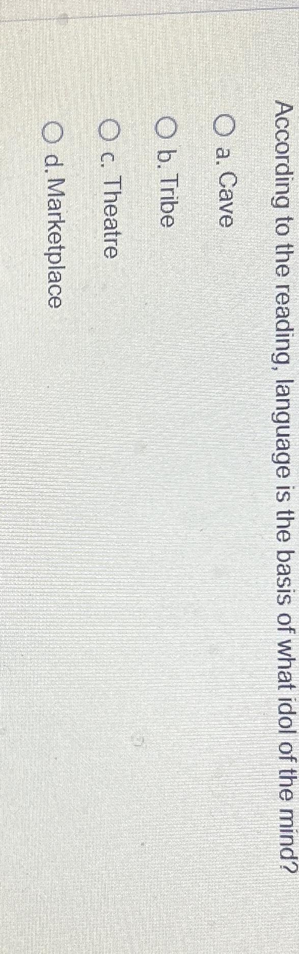 Solved According to the reading, language is the basis of | Chegg.com