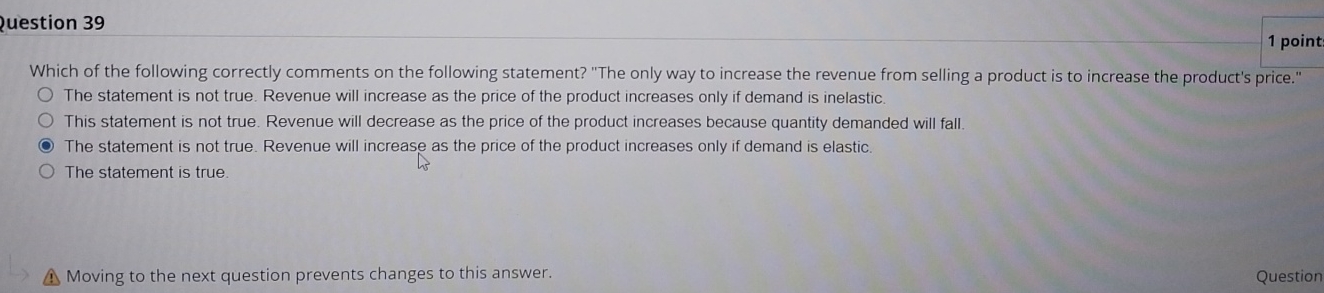 Solved uestion 391 ﻿pointWhich of the following correctly | Chegg.com