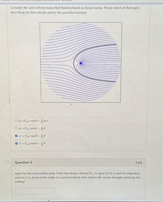 Solved (please solve for 5)Again for the semi-infinite body. | Chegg.com