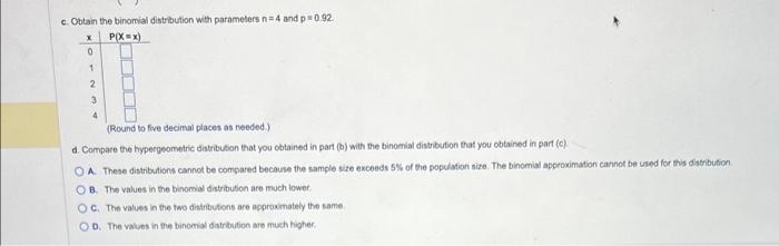 Solved When sampling without replacement from a finite | Chegg.com