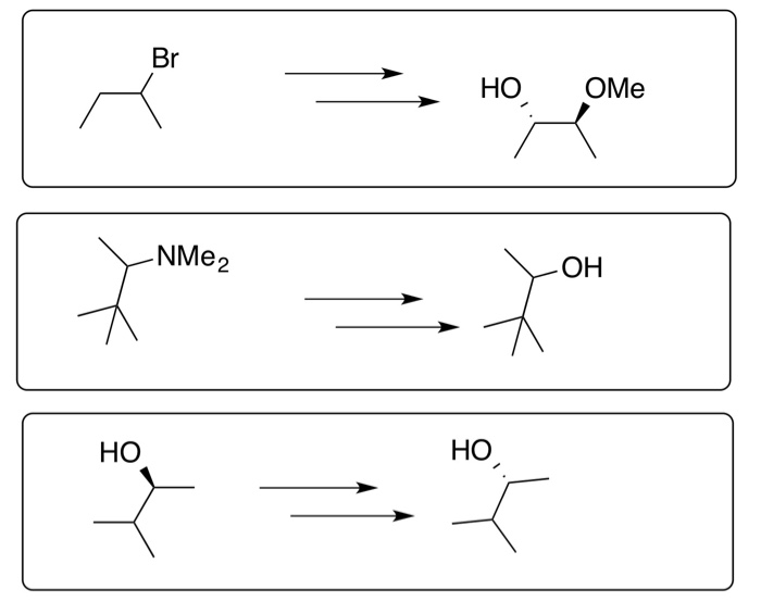 Solved these multi step reactions were given as homework, if | Chegg.com