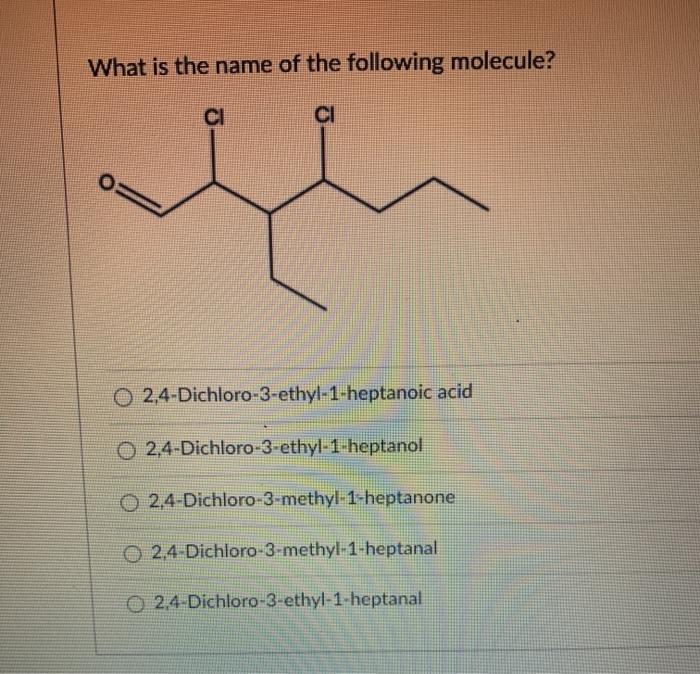 Solved What is the name of the following molecule? OH НО, ОН | Chegg.com