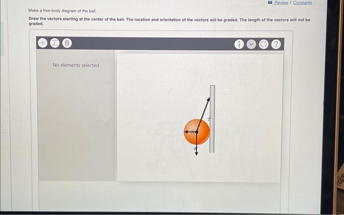 A tetherball loans against the smooth, frictionless | Chegg.com