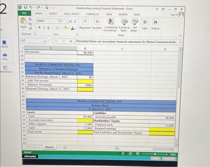 Solved All answers must be entered as a formula. Click OK to | Chegg.com