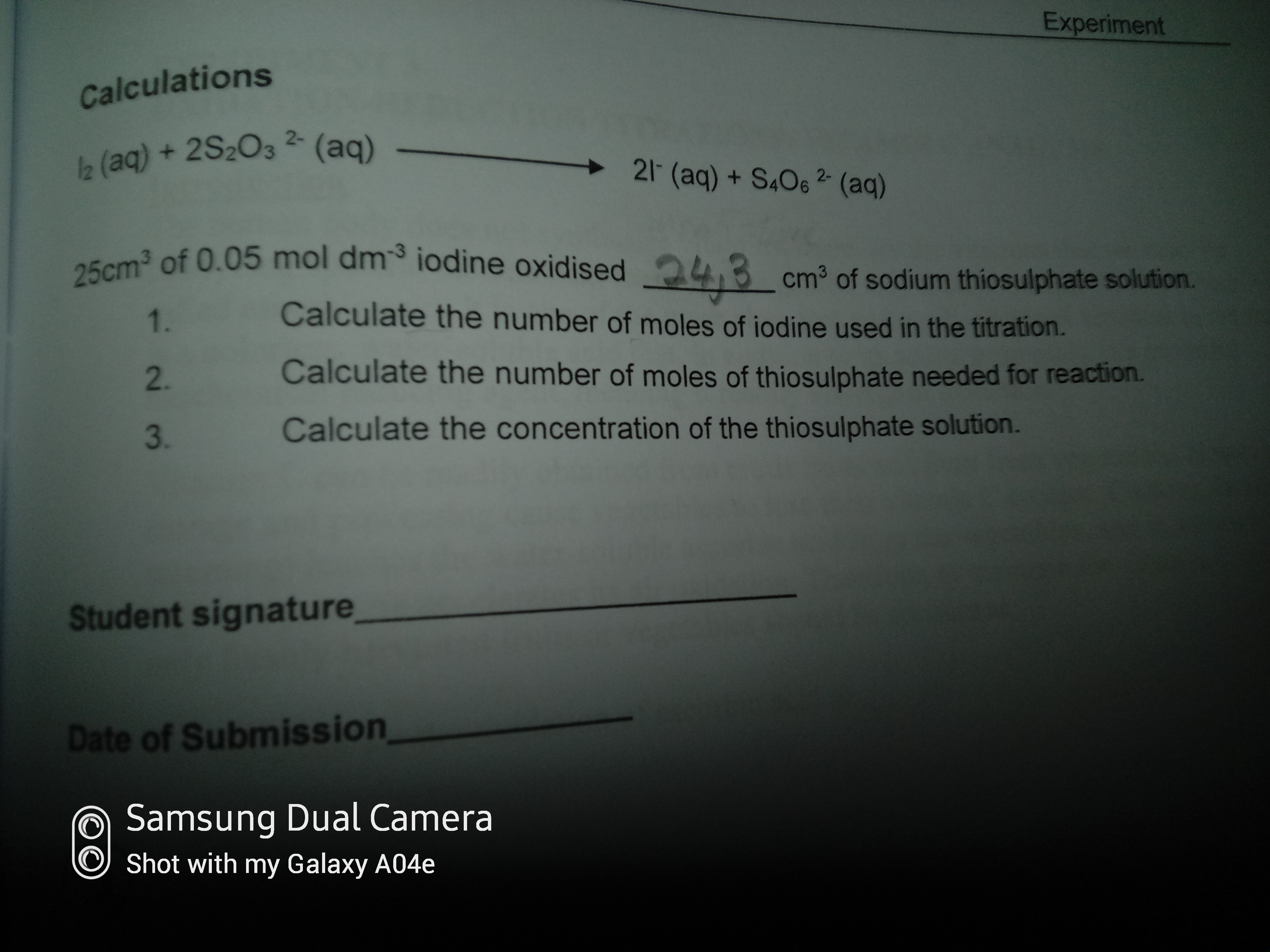 Solved Do the following calculations with the correct number | Chegg.com