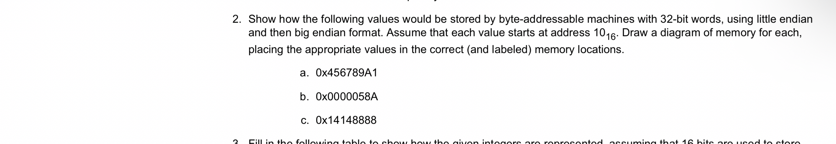 Solved Need help with question 2 | Chegg.com