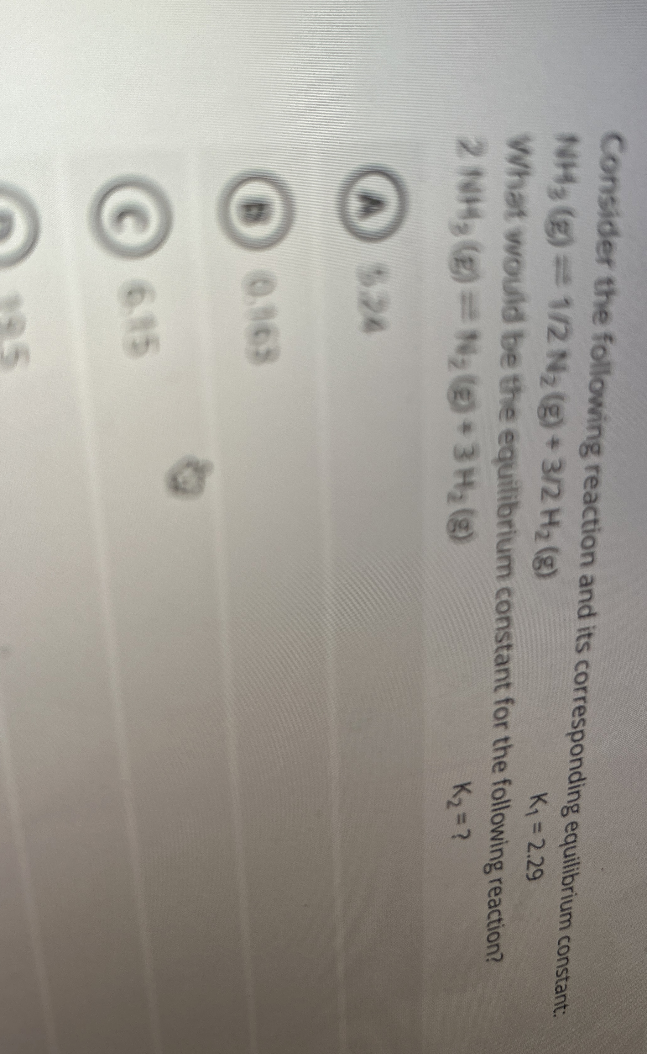 Solved Consider the following reaction and its corresponding | Chegg.com