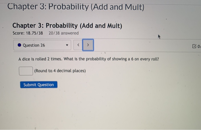 Solved Chapter 3: Probability (Add and Mult) Chapter 3: | Chegg.com