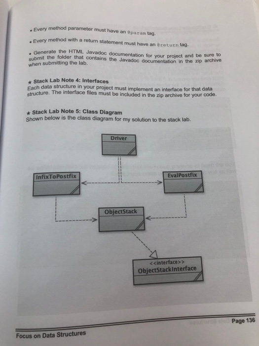 Solved Computer Lab: Infix to Postfix Notation One common | Chegg.com