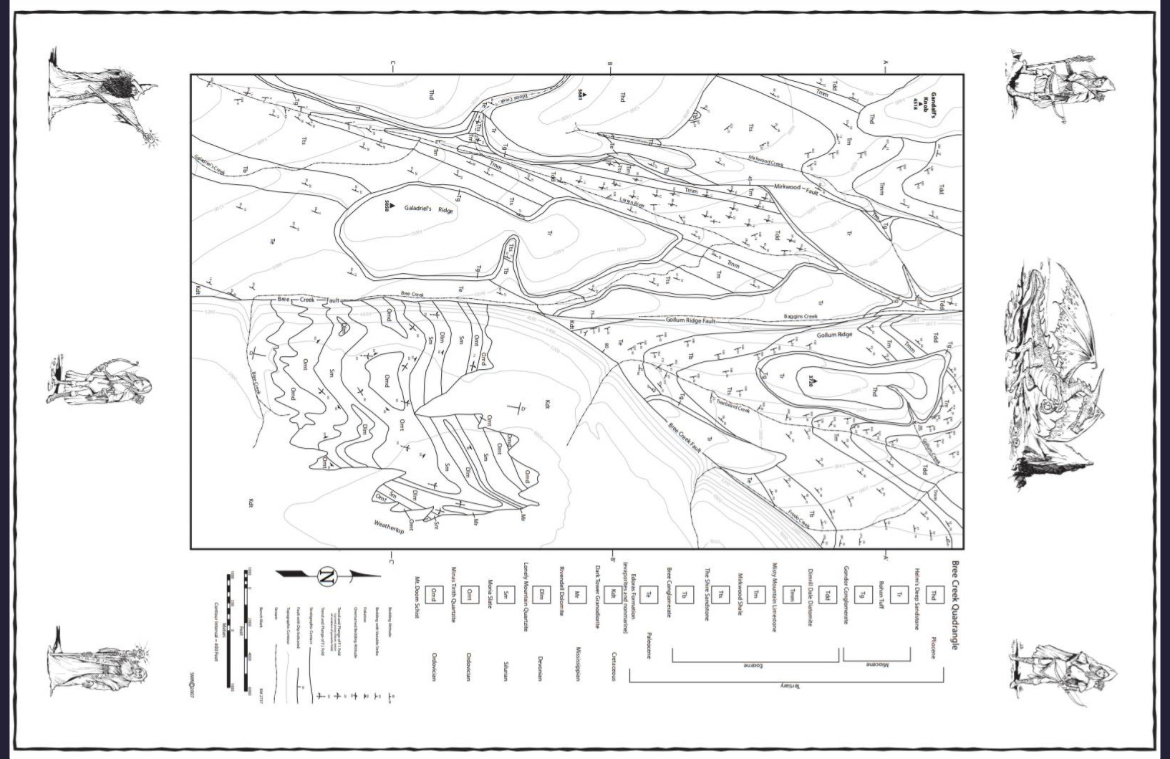 Solved problem 4.4. ﻿Draw topographicprofiles and structure | Chegg.com