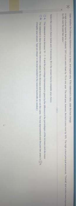 Solved A or B? and if B what has to be filled in the box? | Chegg.com