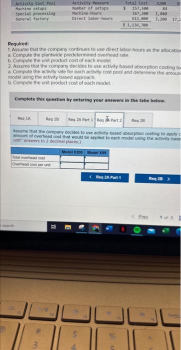 Solved Ellix Company manufactures two models of ultra-high | Chegg.com