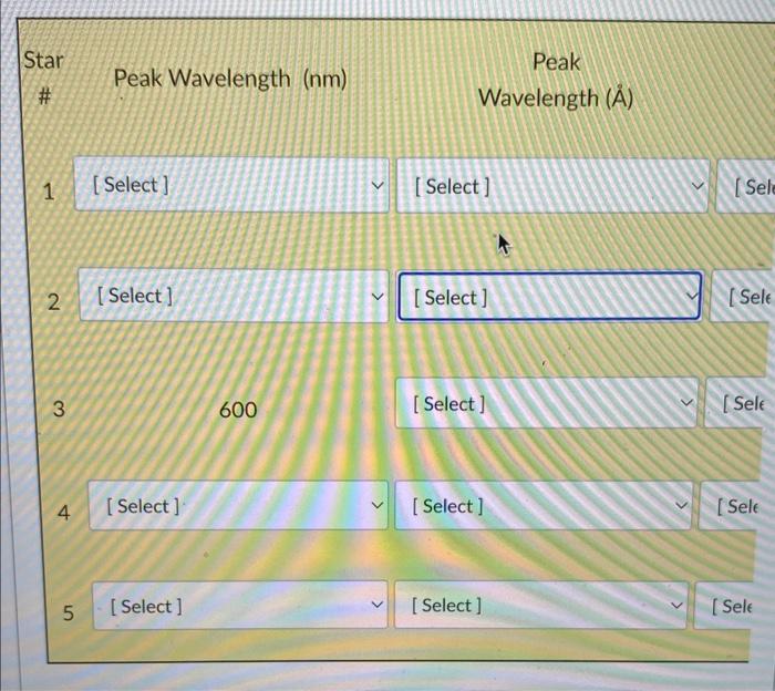 Solved EXERCISE 20.5 Calculating Star Temperature from | Chegg.com
