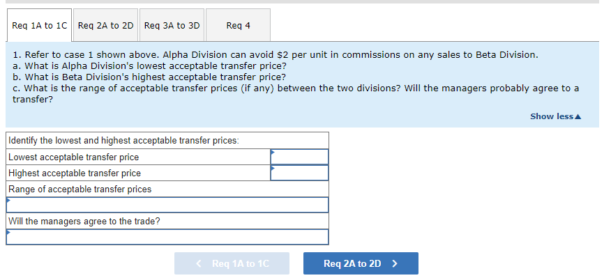[Solved]: Required: Refer to case 1 shown above. Alpha Divi