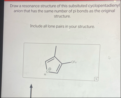 Solved Draw a resonance structure of this subsituted | Chegg.com