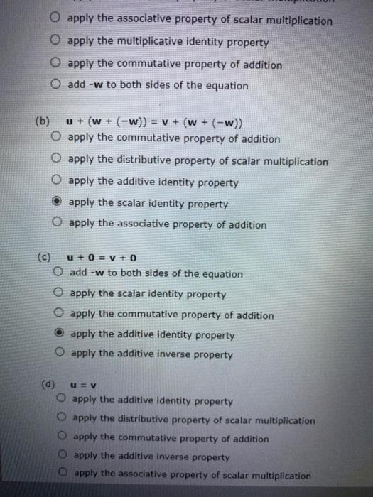 Solved Complete the proof of the cancellation property of | Chegg.com