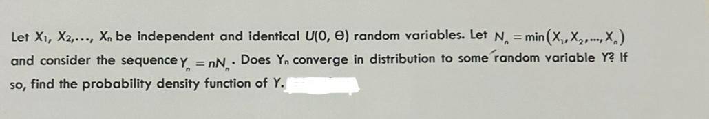 Solved Let x1,x2,dots,xn ﻿be independent and identical | Chegg.com