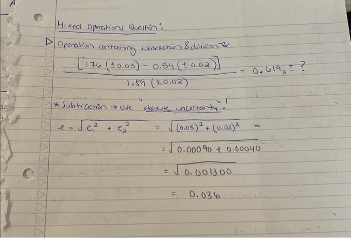 Solved 9.231(±0.03)+4.21(±0.02)−3.26(±0.06) | Chegg.com