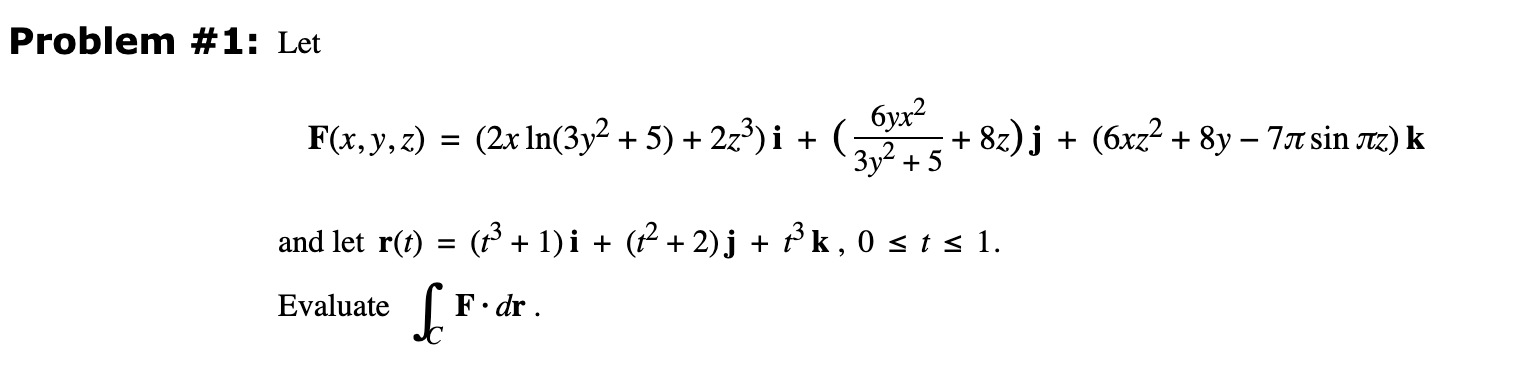 Solved Problem #1: | Chegg.com