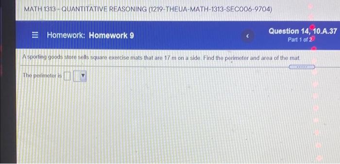 Solved MATH 1313 - QUANTITATIVE REASONING | Chegg.com Solved MATH 1313 - QUANTITATIVE REASONING | Chegg.com