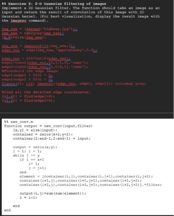 Solved 88 Exercise 1: Image Filtering and Convolution - | Chegg.com