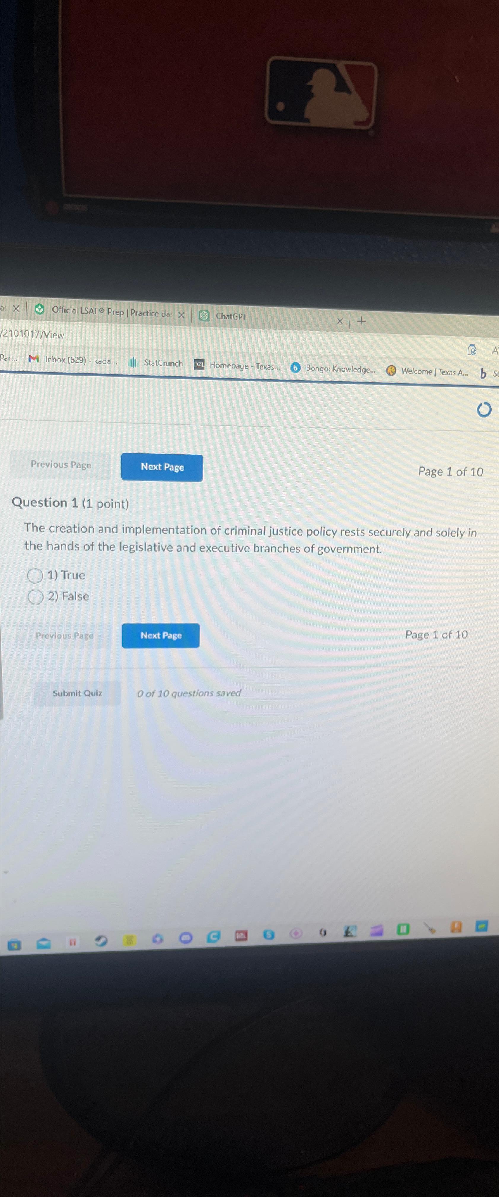 Solved Question 1 (1 ﻿point)The creation and implementation | Chegg.com
