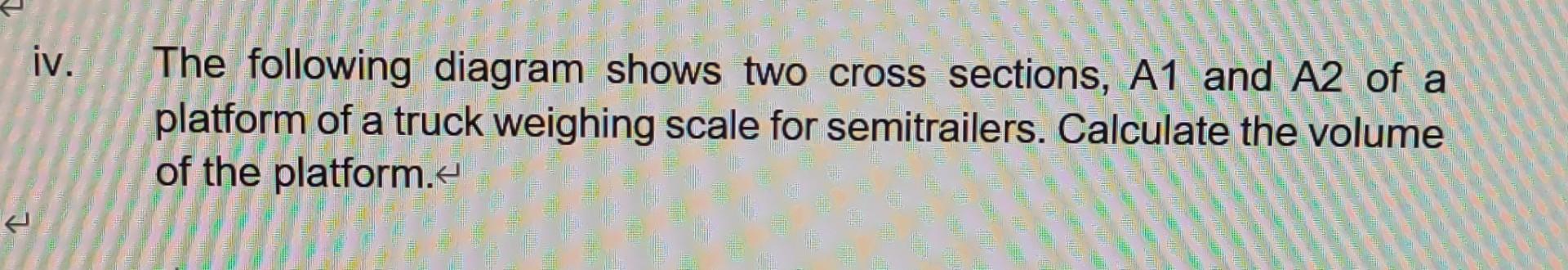 Solved The following diagram shows two cross sections, A1 | Chegg.com