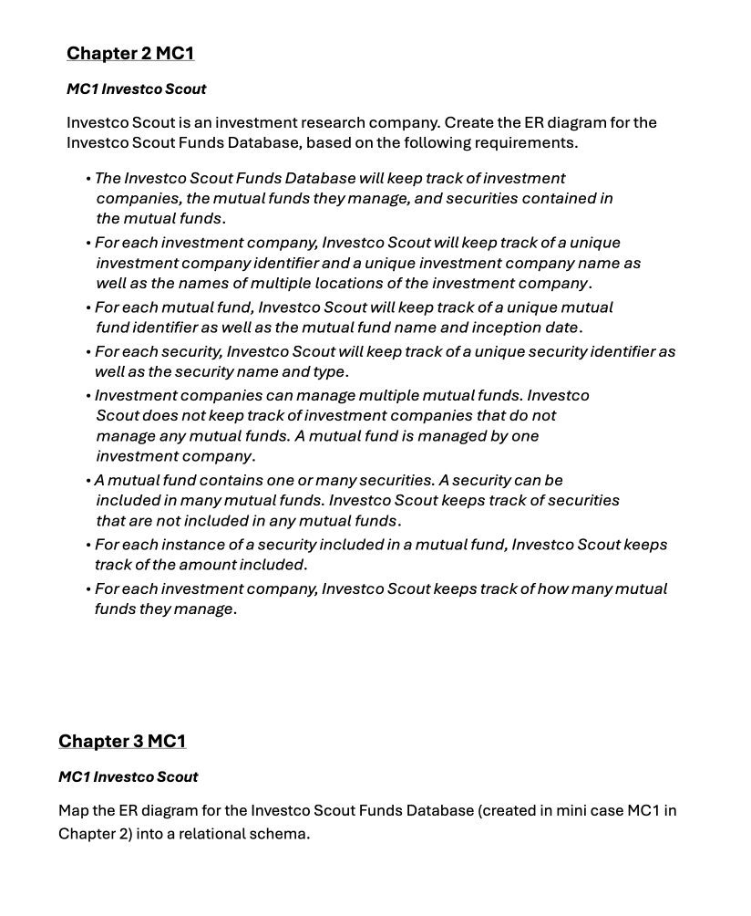 Solved Chapter 2 ﻿MC1MC1 ﻿Investco ScoutInvestco Scout is an | Chegg.com