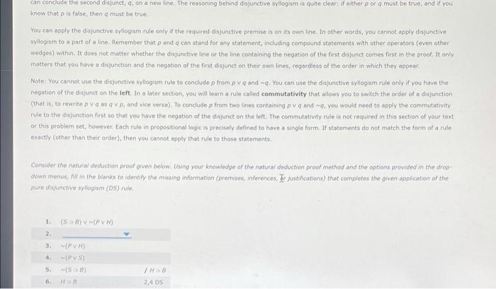 4 Rules Of Implication Disjunctive Syllogism Ds 1209