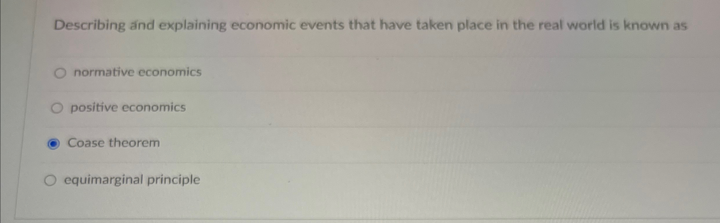 Solved Describing and explaining economic events that have | Chegg.com