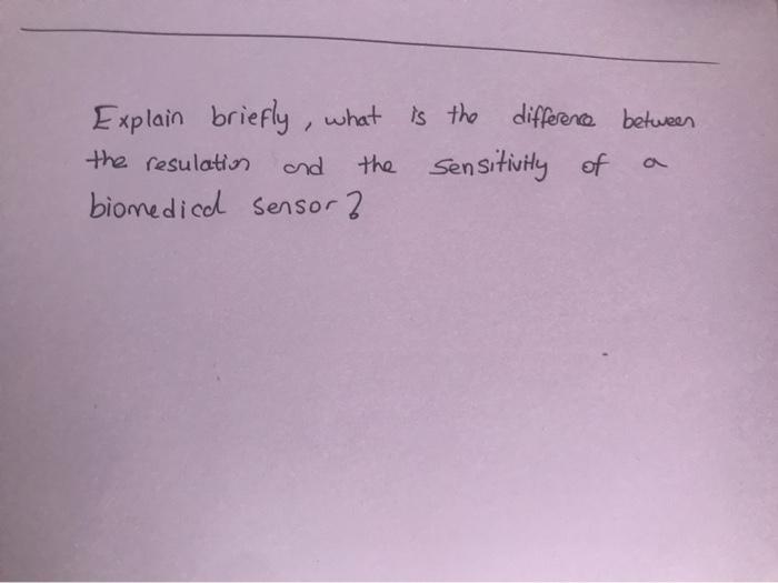 Solved Explain briefly, what is the difference between | Chegg.com