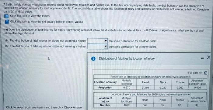 Solved A traffic sately company publishes reports about | Chegg.com