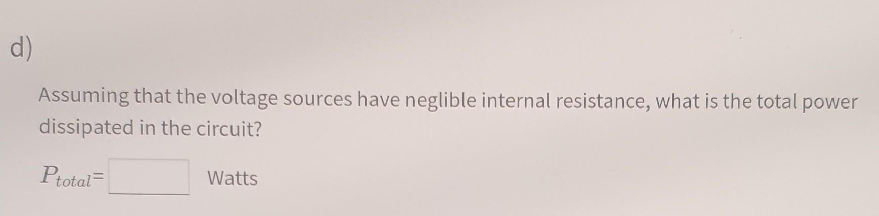 Considering the DC network below Calculate all | Chegg.com