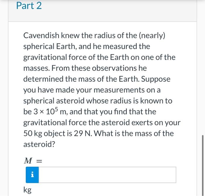 Solved In 1797-1798 Henry Cavendish made the first direct | Chegg.com