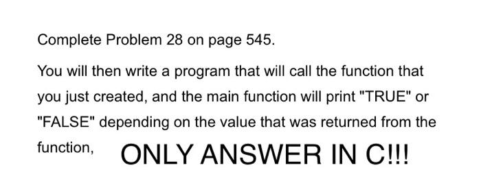 Solved Complete Problem 28 on page 545. You will then write | Chegg.com