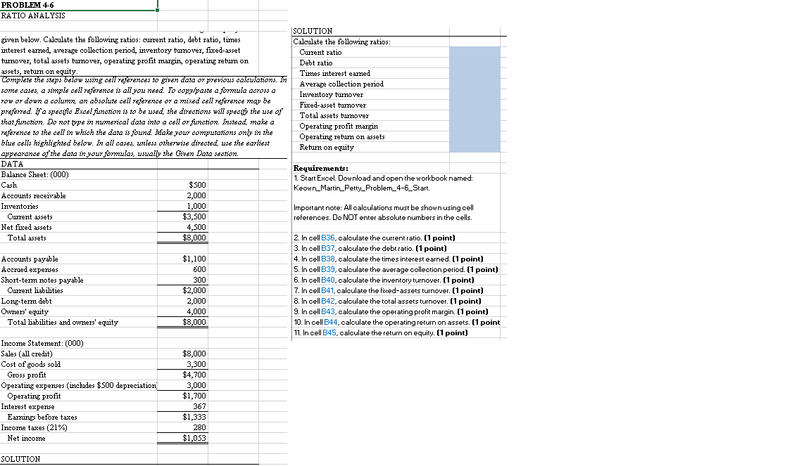 Solved Solve using Excel formulas ﻿In cell B36, ﻿caloulate | Chegg.com