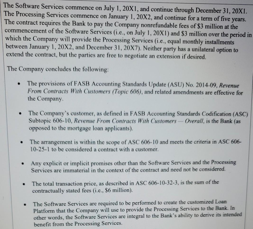 Solved Customized Software, a software company (the | Chegg.com