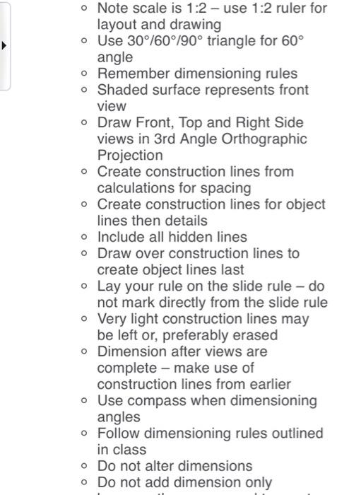Dovetail Slide DOVETAIL SLIDE SCALE I:2- Note scale | Chegg.com