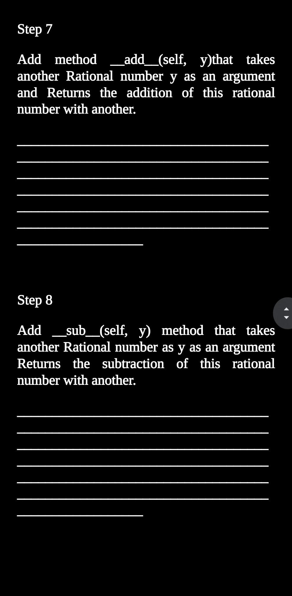 Solved Exercises 1: A rational number has a numerator and a | Chegg.com