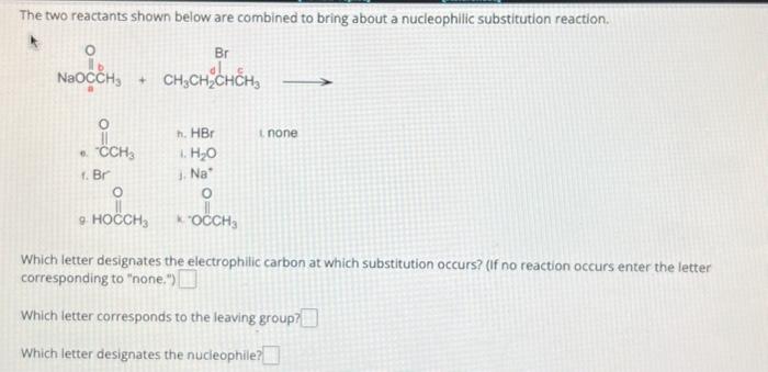 Solved The two reactants shown below are combined to bring | Chegg.com