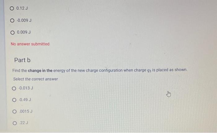 Solved Use the configuration of charges shown below Part a | Chegg.com