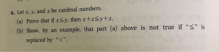 Solved Please use the concept of addition of cardinal | Chegg.com
