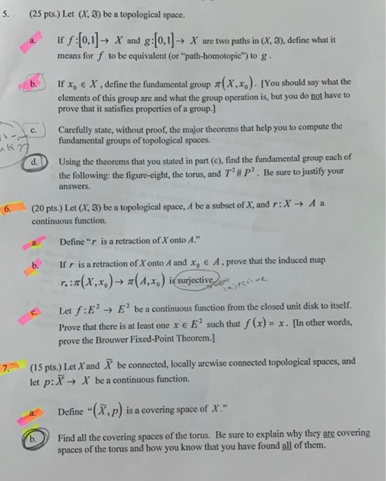 Solved work with 4 B and C , 5 D and 7 B | Chegg.com