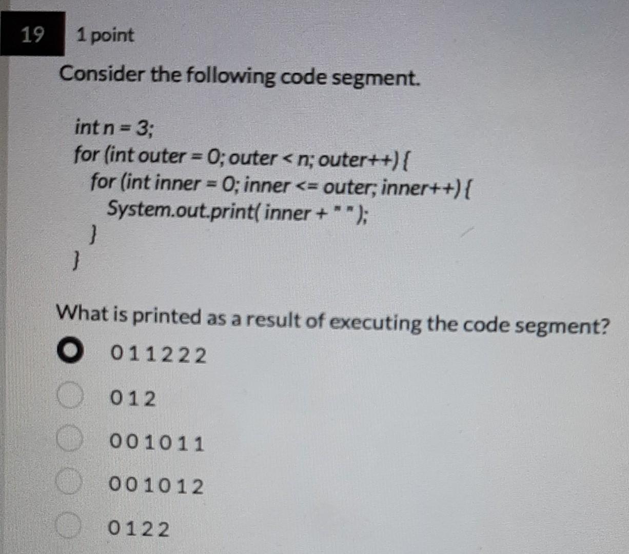 Solved Consider the following method. public String | Chegg.com