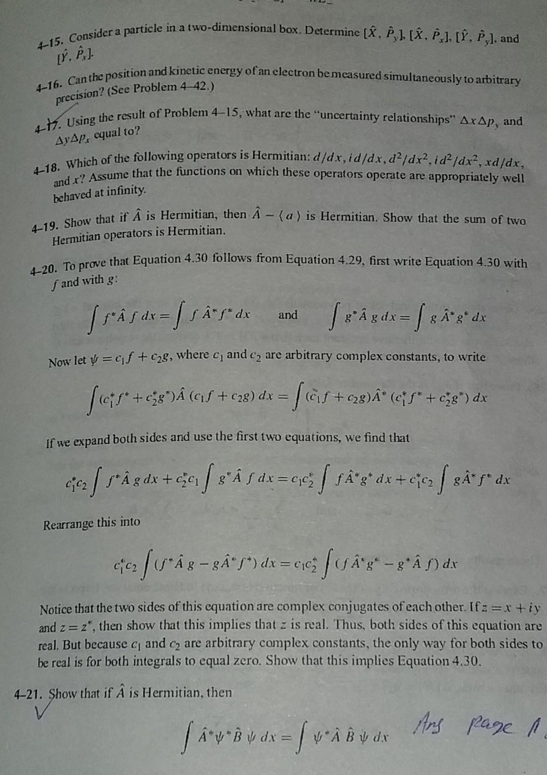 Solved 15. Consider a particle in a two-dimensional box. | Chegg.com